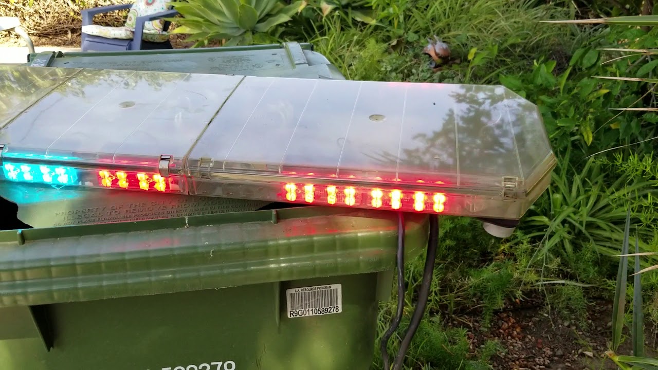 Code 3 PSE 2100 Light Bar - YouTube