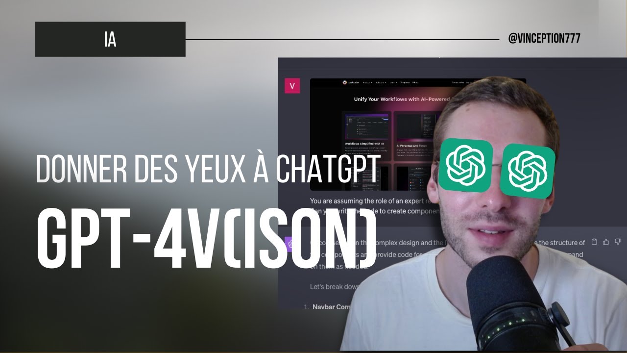 Chat GPT4 Vision, les possibilités incroyables de la lecture d'images ...