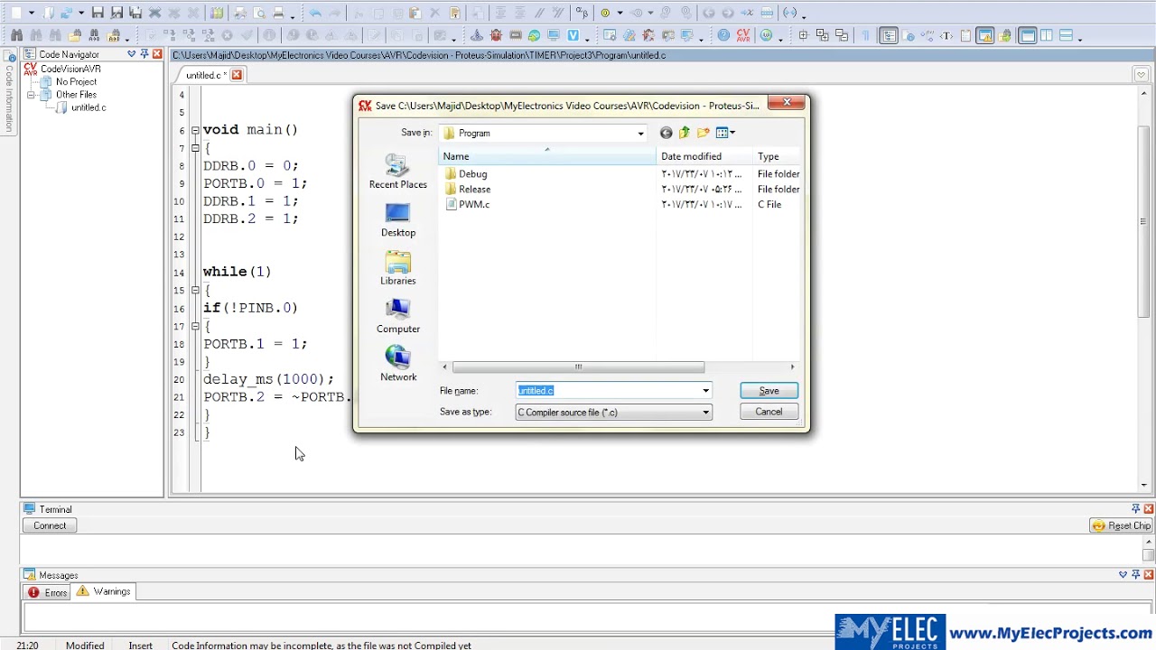 Interrupt Base Avr Microcontroller Design Tutorials Youtube