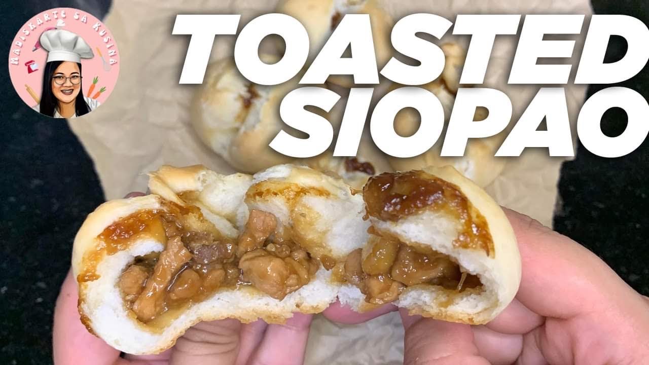 HOW TO MAKE TOASTED SIOPAO | TOSTED SIOPAO RECIPE | SOFT BREAD | PANG ...