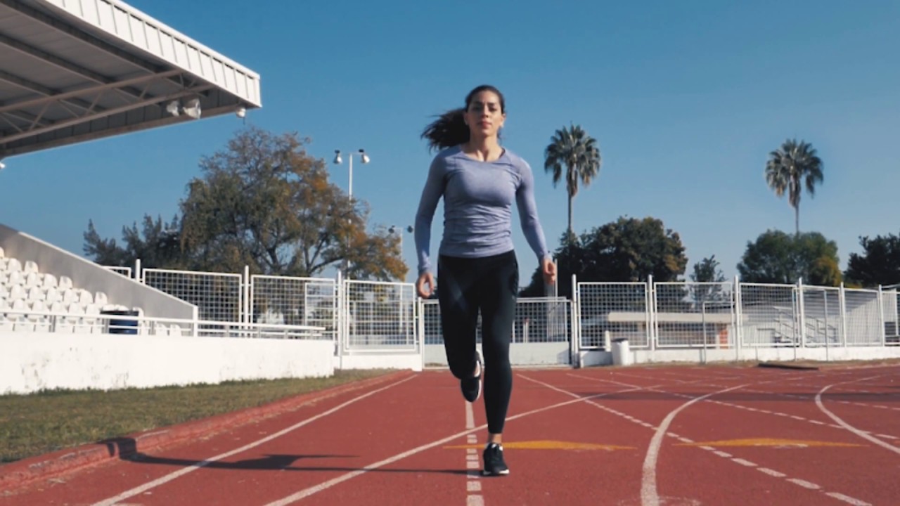 Nature's Video Front View of a Woman Running HD Free to use No ...