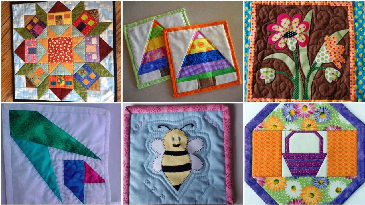 Lovely simple pattern patchwork quilt by pop up fashion 💥 - YouTube