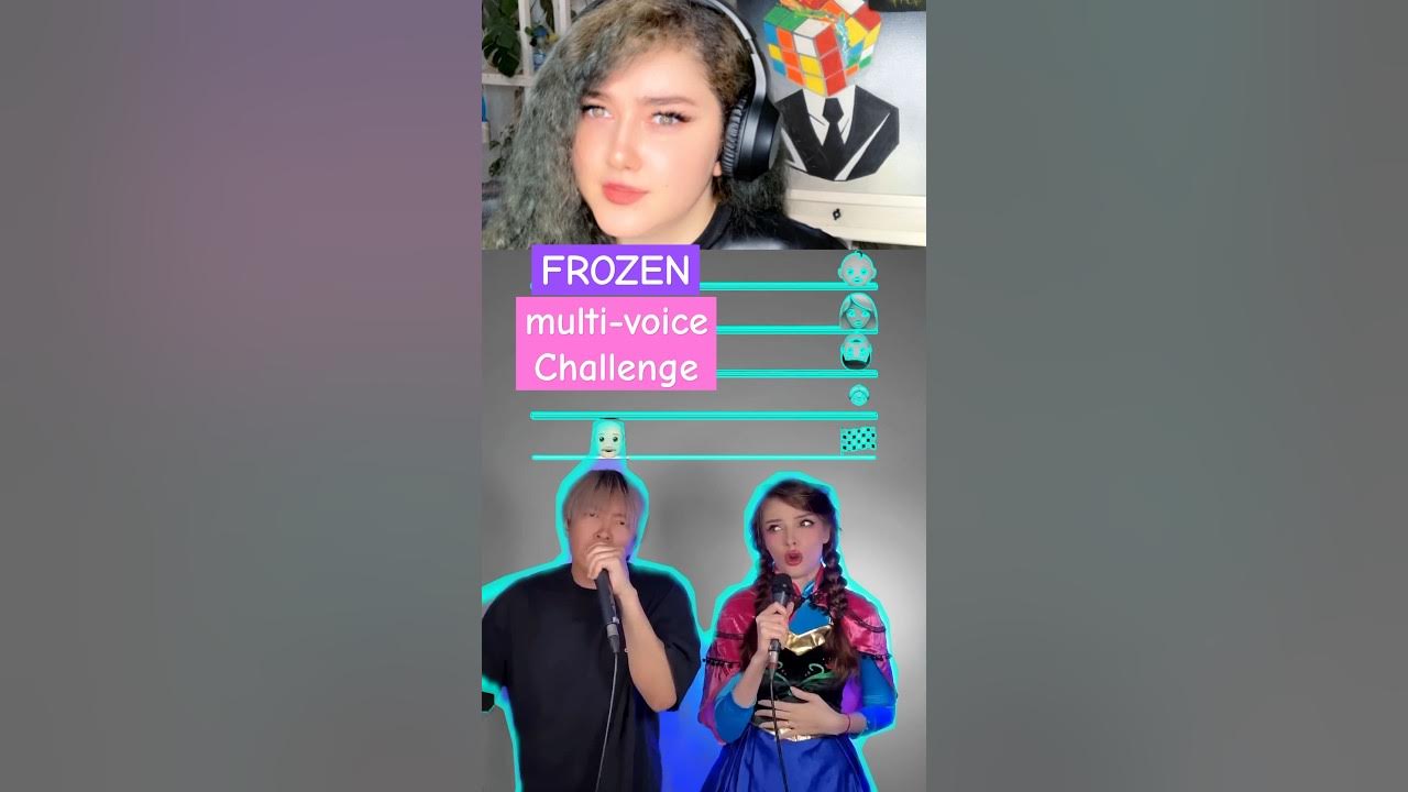 FROZEN multi-voice algorithm Challenge ️🥶 #beatbox #tiktok @Mamiko - YouTube