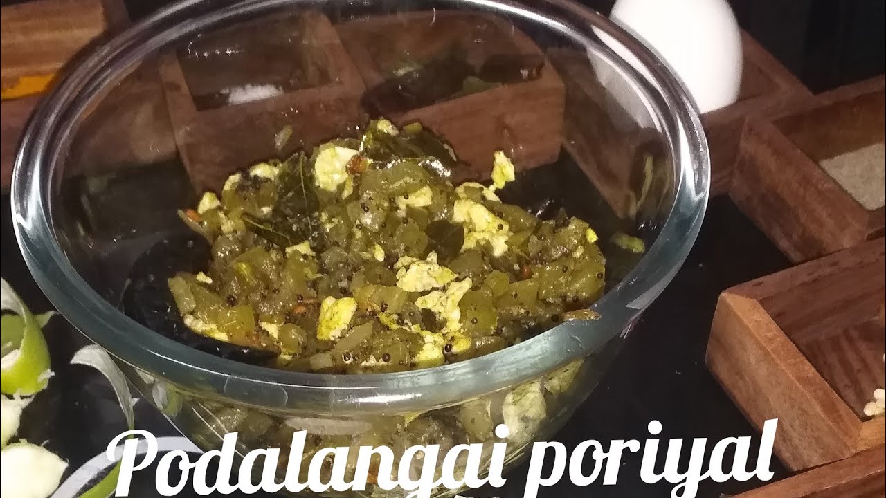 Podalangai Poriyal Recipe - YouTube