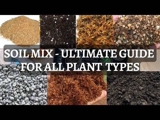 Garden Soil Mixture DIY How To Make Your Own Potting Soil One
