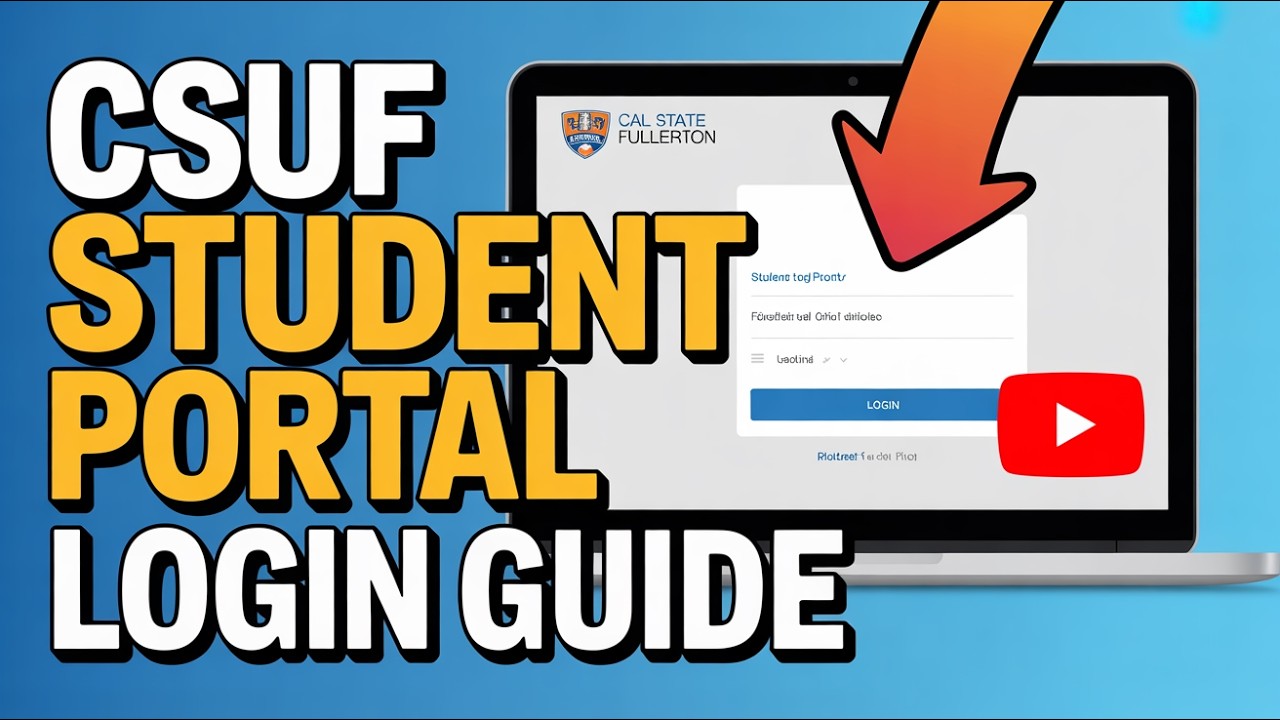How to Login to CSUF Student Portal – Cal State Fullerton Access - YouTube