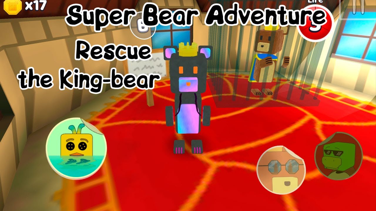 Rescue the King-bear from the Turtletown cage. Super bear adventure. - YouTube