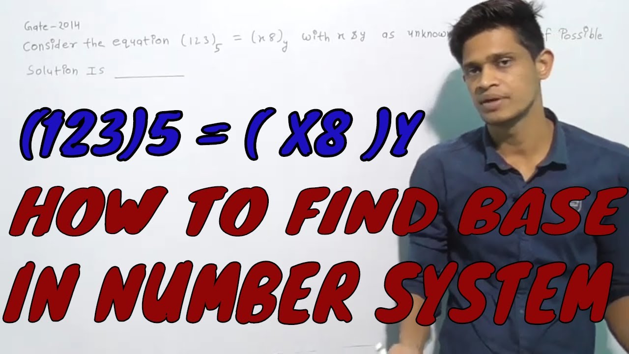 Number system in digital electronics ( how to find base of any number ...