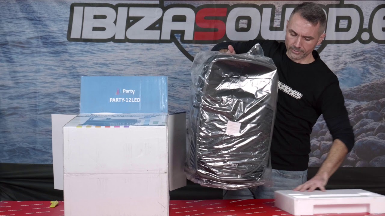 Unboxing PARTY-12LED de IbizaSound.es - YouTube