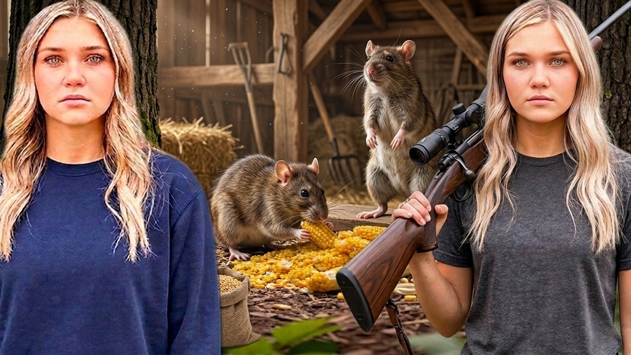 We hunted the RATS that are destroying our barn! - YouTube
