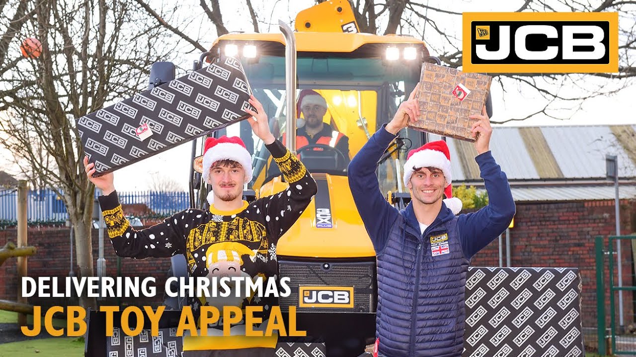 Delivering Christmas Joy with the JCB Toy Appeal - YouTube