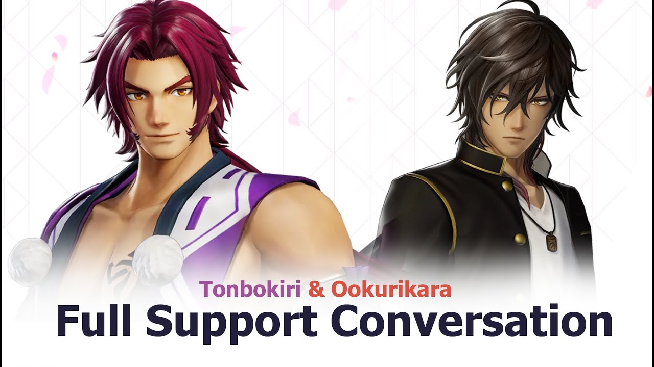 Touken Ranbu Warriors PC Tonbokiri & Ookurikara Full Support ...