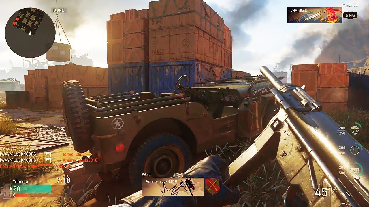 Call of Duty WWII: Free For All Shipment 1944 Gameplay (No Commentary ...