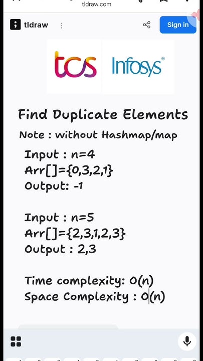 Find Duplicate Element Tcs And Infosys Asked Counting Sort Trickshorts Coding Dsatcs