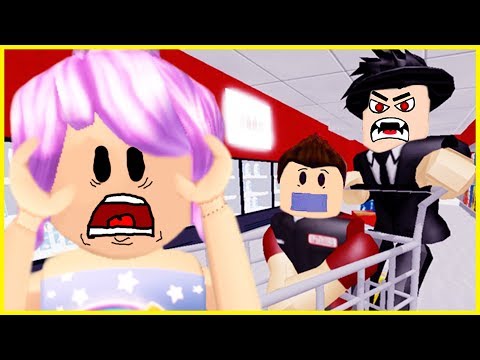 Çılgın Müdürün Marketinden Kaçış Roblox Escape The Market Obby Oyun Kent