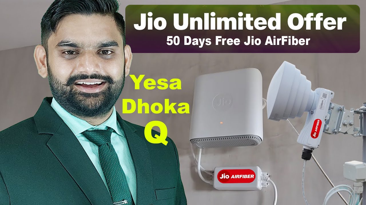 Jio AirFiber 50 Days Trial Offer New Update | Jio Unlimited Offer | Jio ...