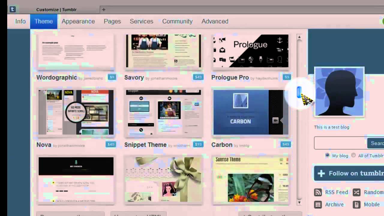 How to Create a tumblr Blog HD - YouTube