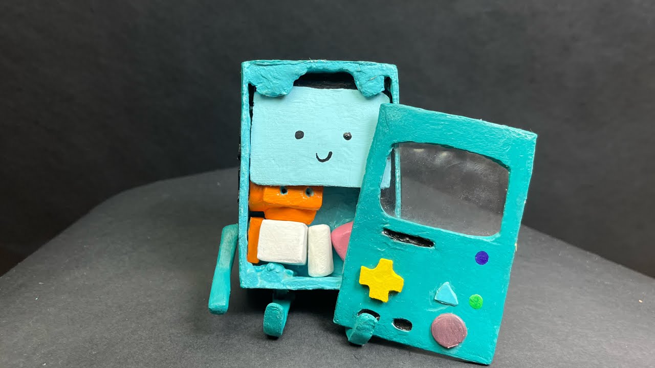 I made BMO with a 3D pen - YouTube