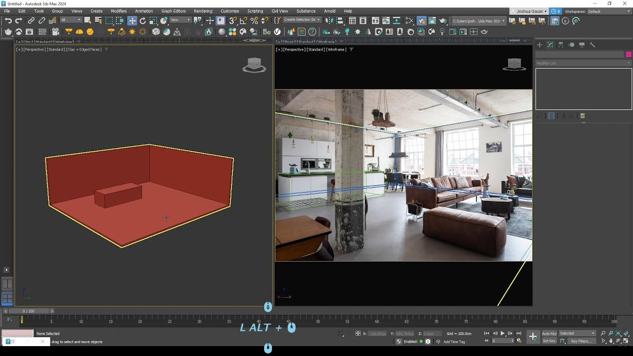 Perspective Matching | 3DSMax - YouTube