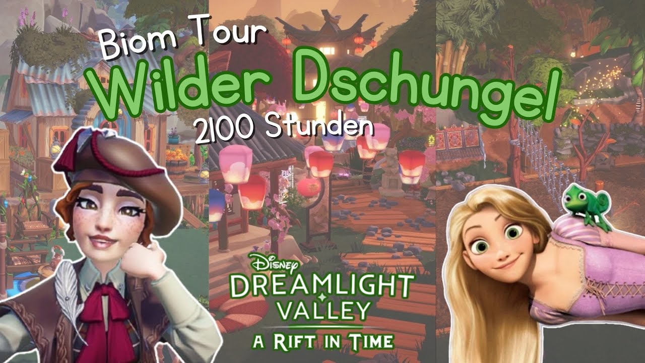 Wilder Dschungel BIOM TOUR - Insel der Ewigkeit | 2100 Stunden | Disney ...