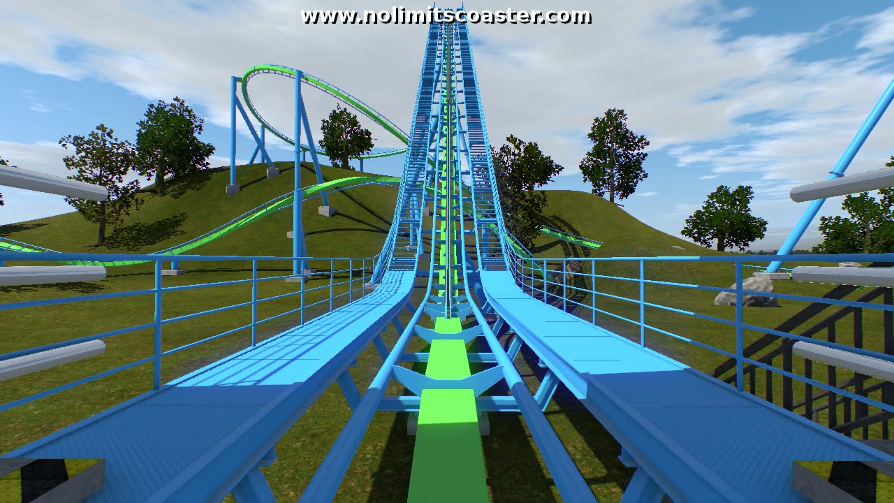 A random B&M floorless coaster - NoLimits 2 - YouTube