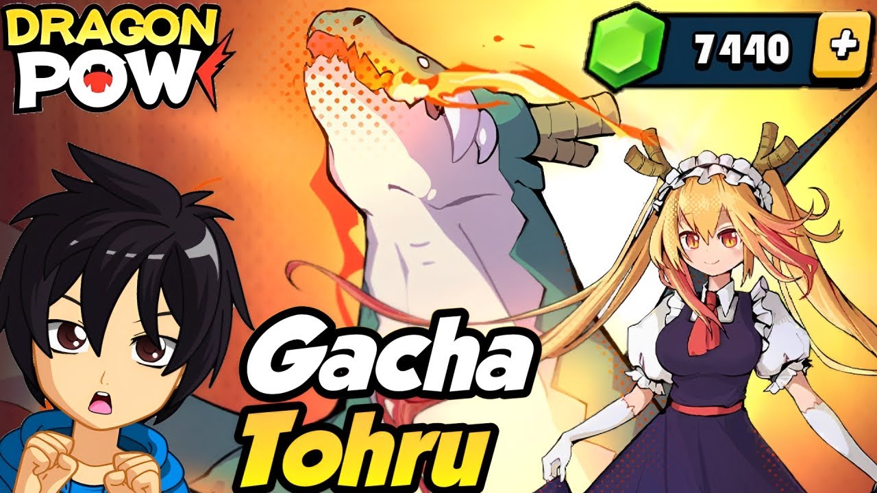 Ayo gacha naga Tohru dengan 7000 Gem😁 || Dragon Pow - YouTube