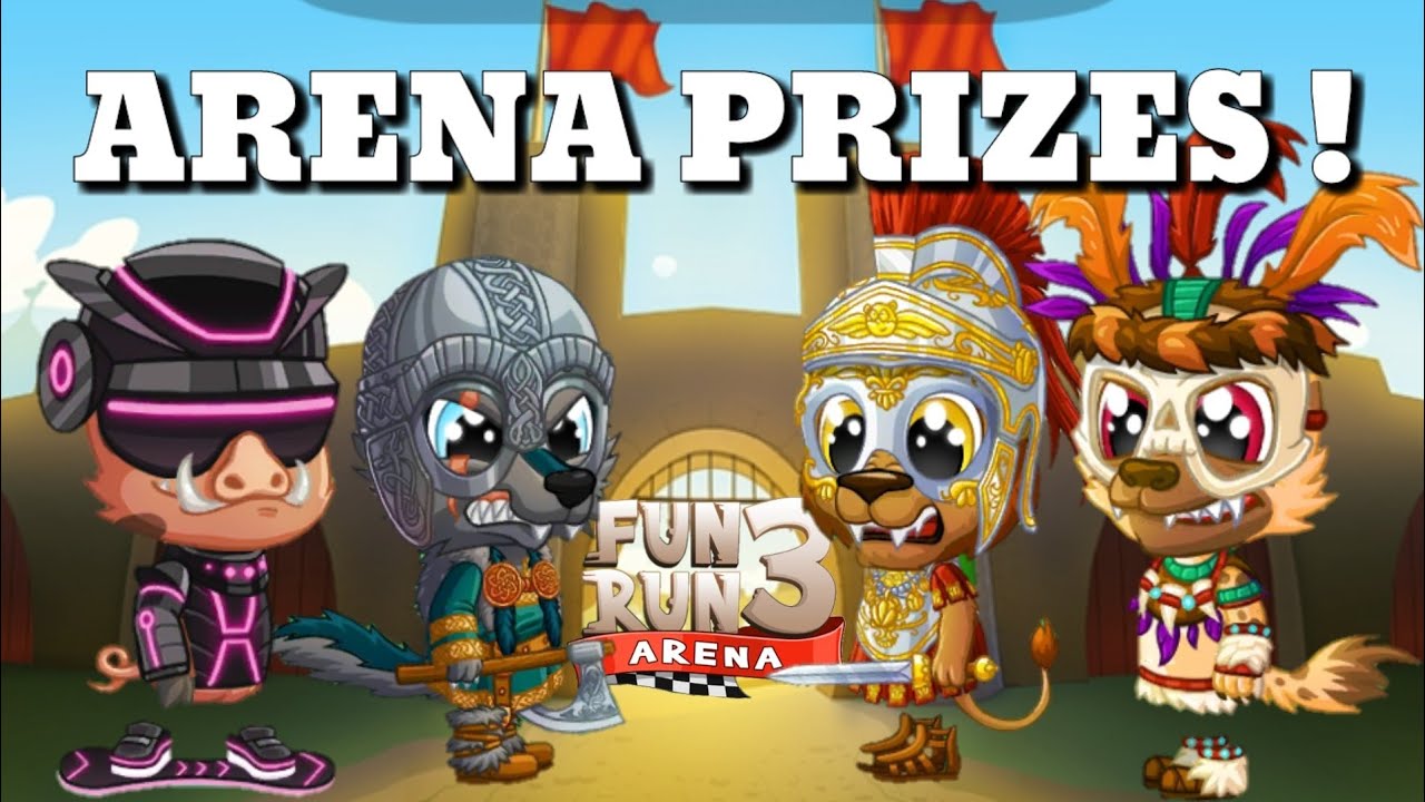 FUN RUN 3 : ARENA PRIZES ! - YouTube