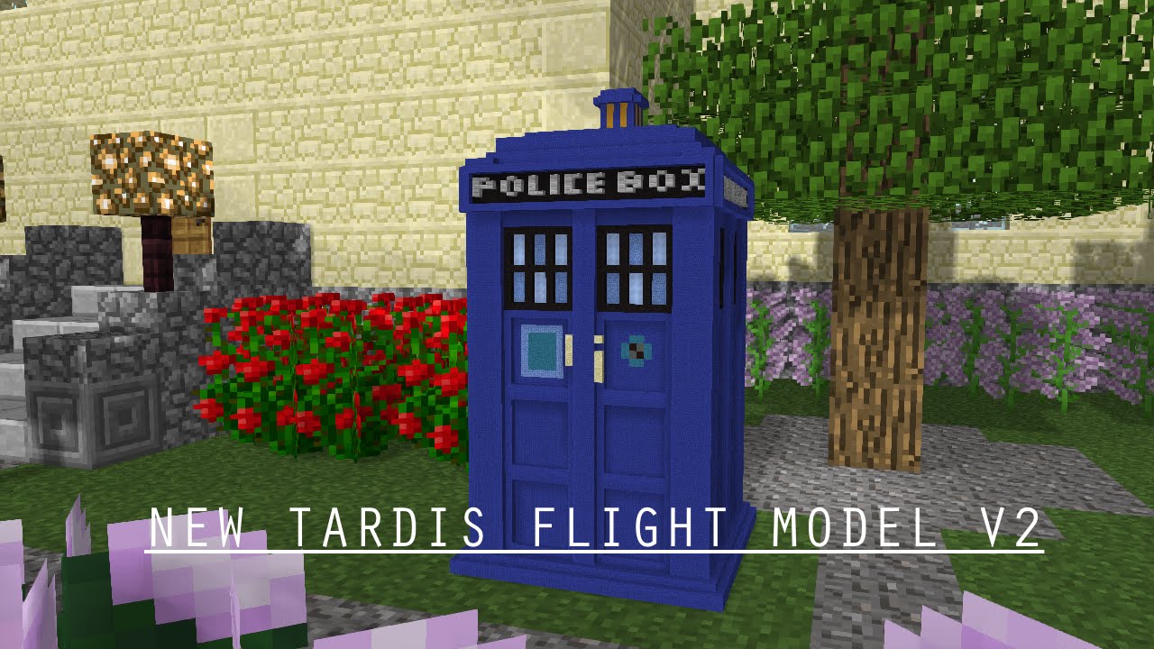 tardis flight model v2 - YouTube