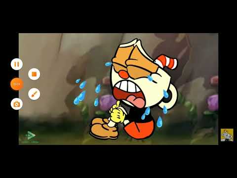 cuphead is crying - YouTube