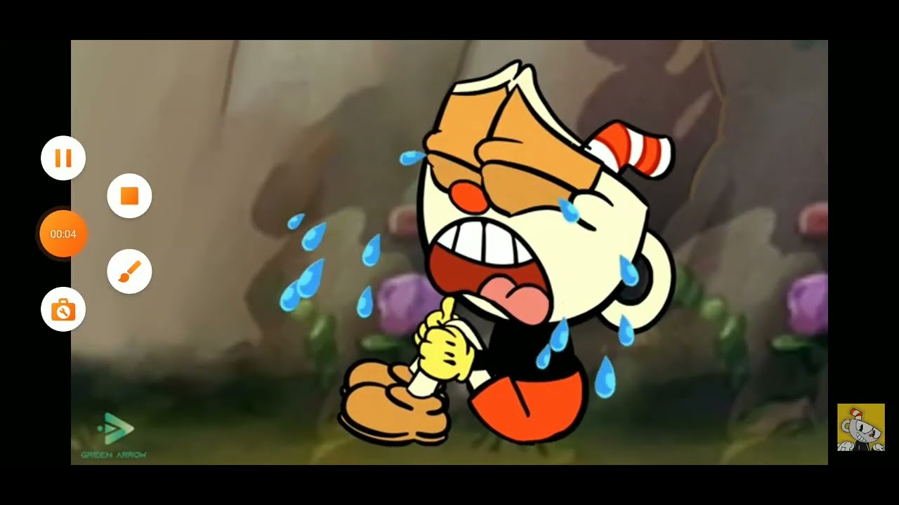 cuphead is crying - YouTube