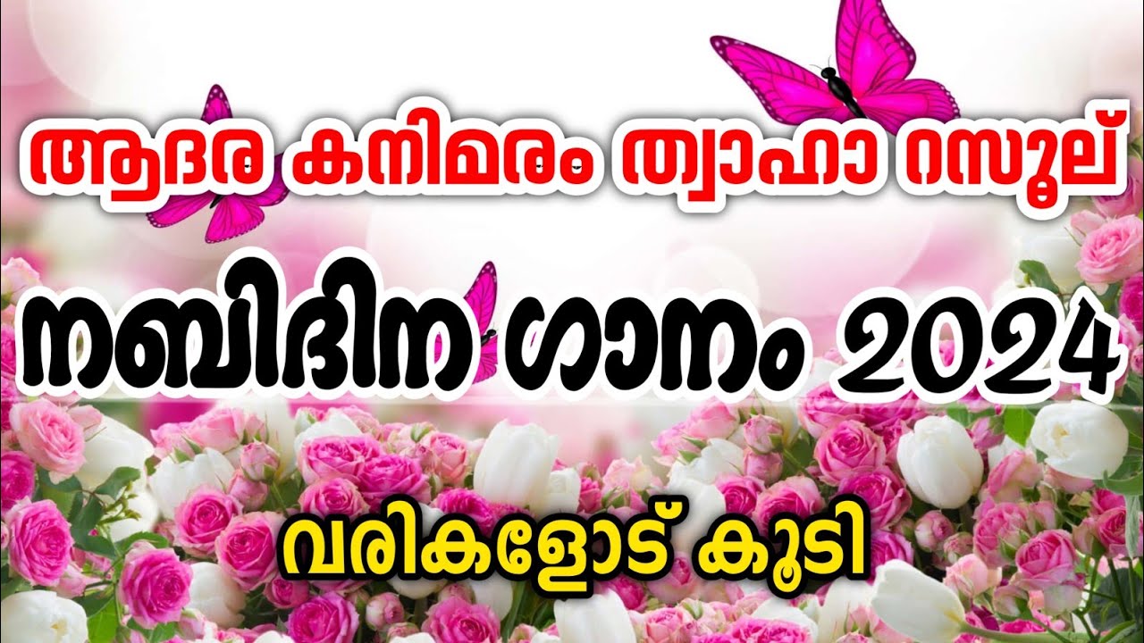 Nabidina Song 2024 | Nabidina Song Lyrics | New Nabidina Song | Aadara ...