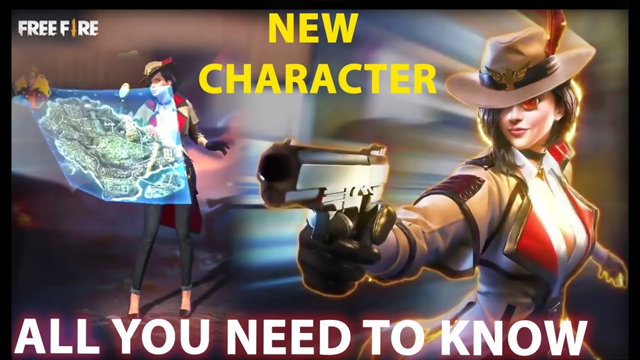 New Character in Free Fire CLU Skill Test Tracing Eye Complete Detail ...