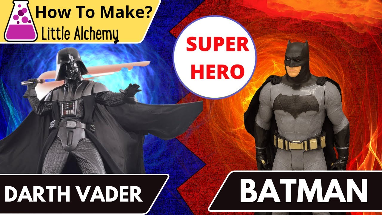 Little Alchemy- How To Make Batman and Darth Vader Full Walkthrough ...