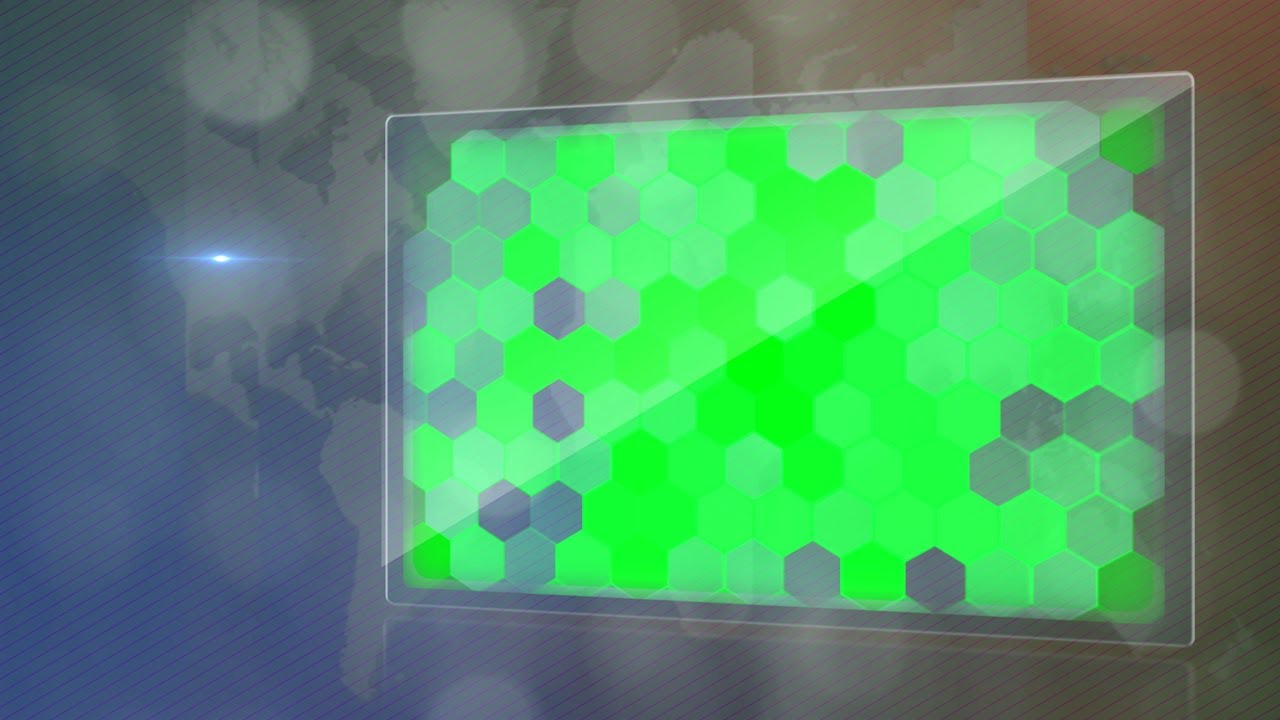 Pixel World Promo/Slideshow?Presentation Sequence with Green Screen in ...
