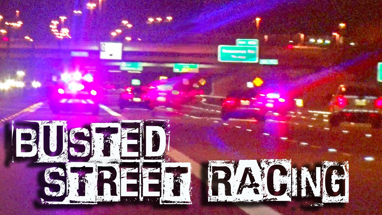 Street Racing vs COPS - BUSTED!! - YouTube