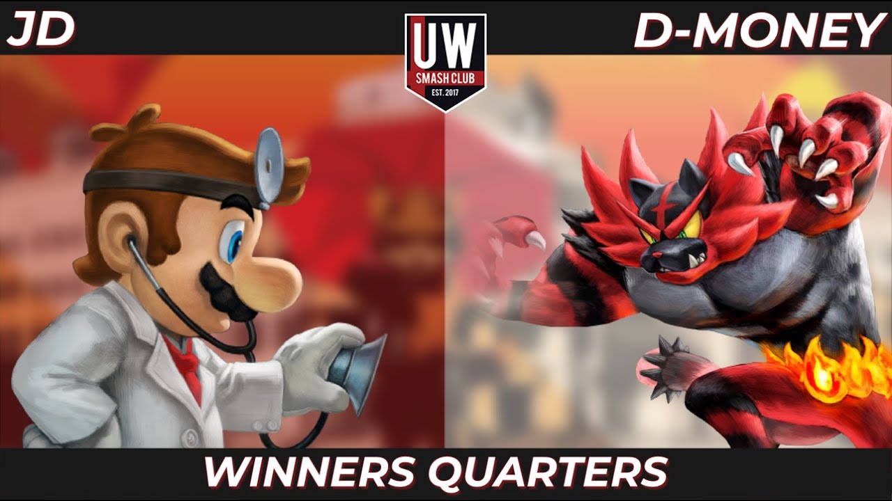 JD (Dr. Mario) vs D-Money (Incineroar) - Between 2 Lakes 43 Winners ...
