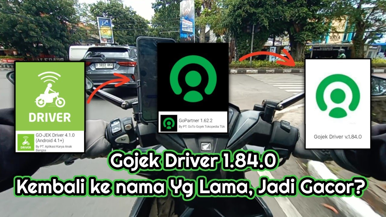 Update versi aplikasi GO-JEK Driver 1.84.0 Ganti Nama Jadi Gacor ...