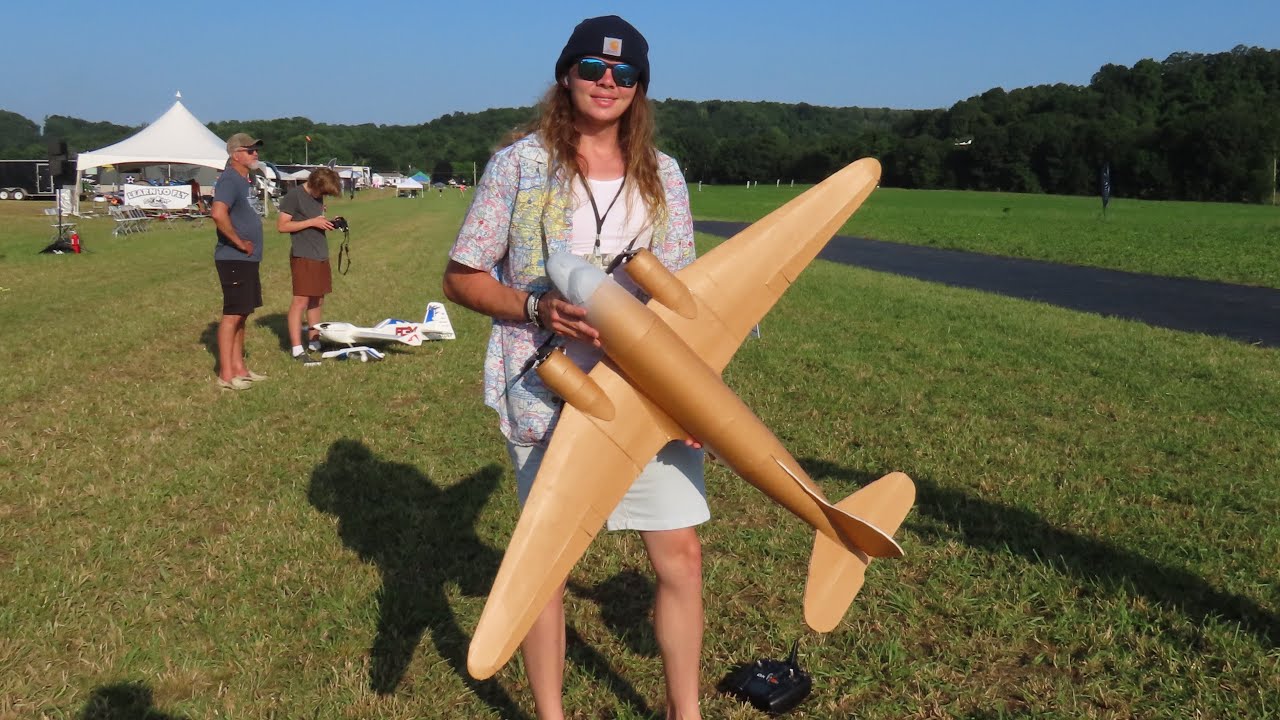 Flite Test DC-3 Skytrain at Flite Fest 2025 Day 4 - YouTube
