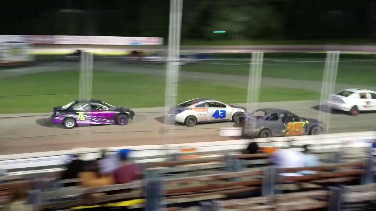 Berg Stock FWD Nationals Feature - Galesburg Speedway 7/13/19 - YouTube