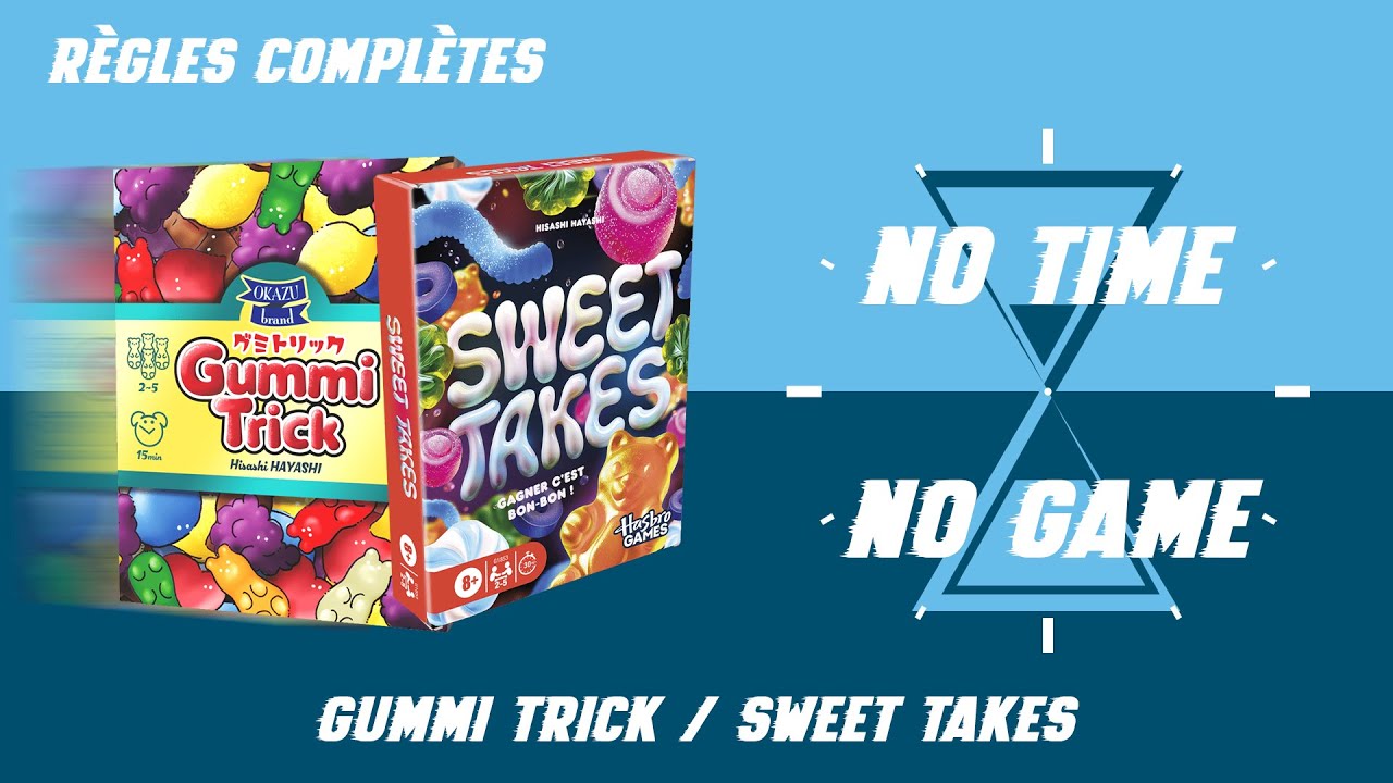 Gummi Trick / Sweet Takes - Règles du jeu complètes - YouTube