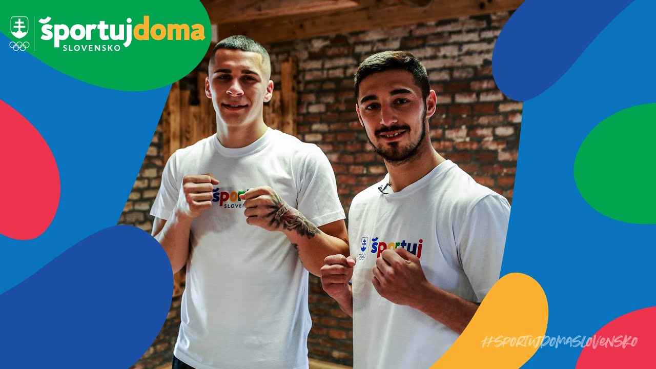 Športuj doma Slovensko - Andrej "Bandi" Csemez a Viliam Tankó - YouTube