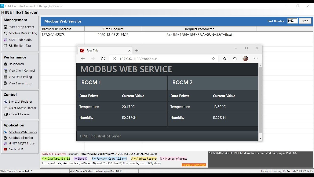 Modbus Web Services - YouTube