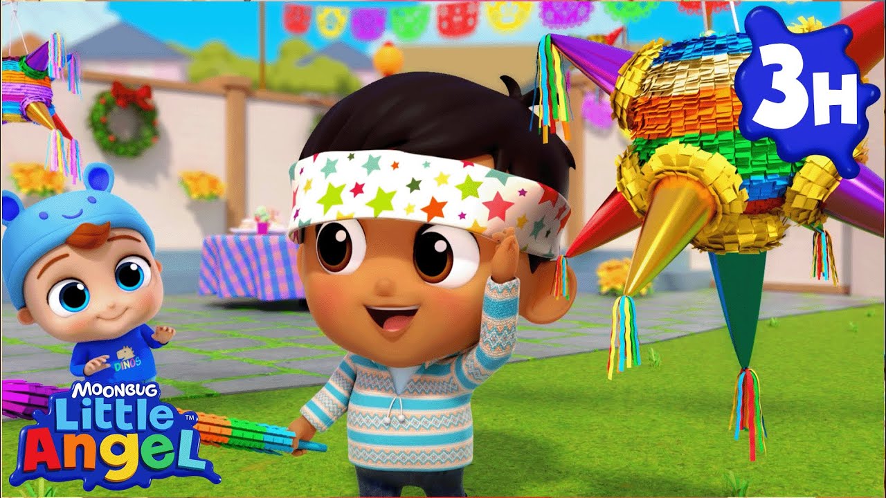 Break the Pinata | Kids Cartoons and Nursery Rhymes - YouTube