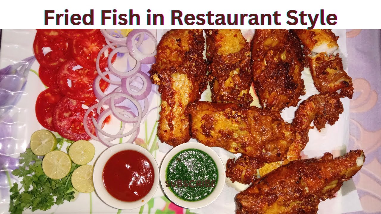 Fried Fish in Restaurant Style and Tips - YouTube