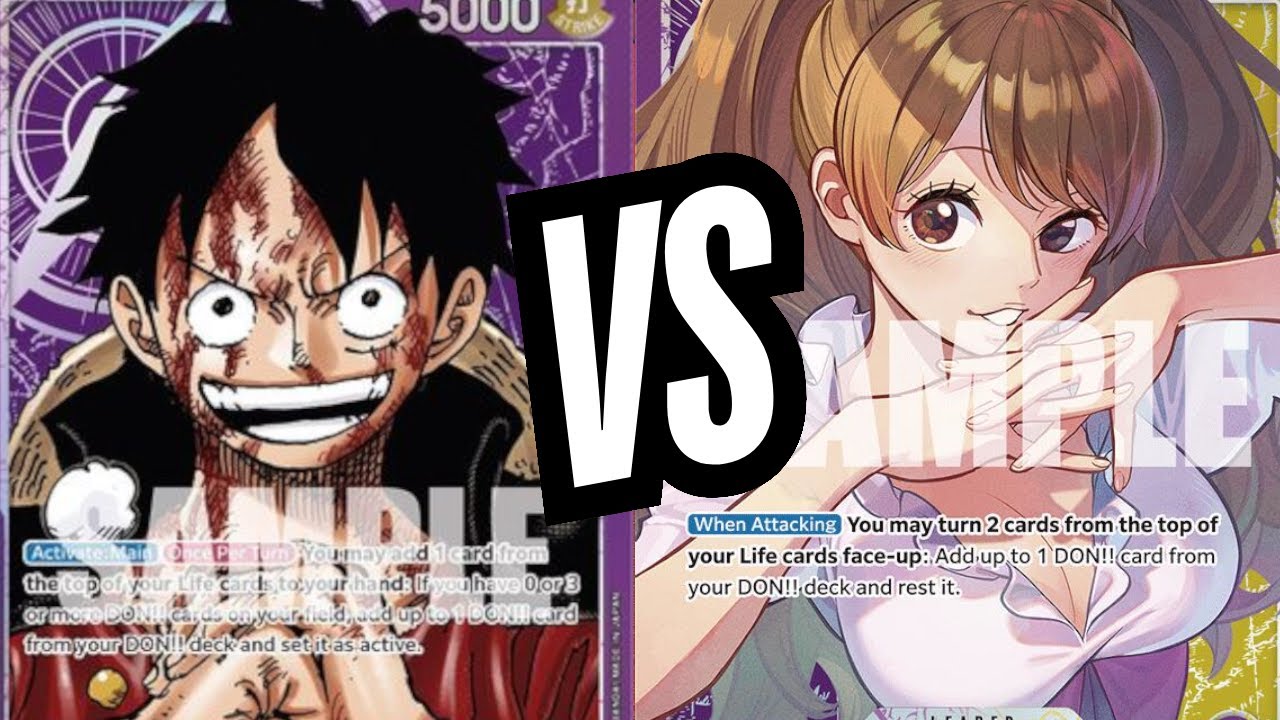 [OP11] OP05 Luffy vs OP08 Charlotte Pudding | VOD Review | ONE PIECE ...