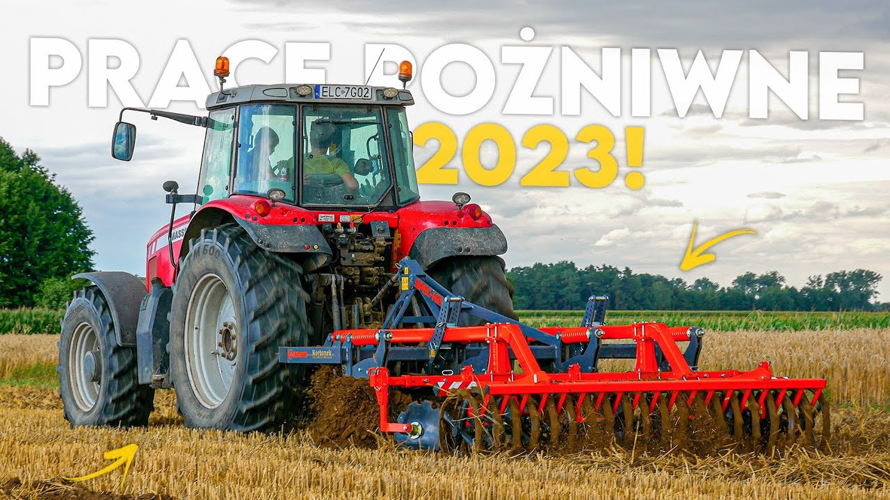 Nowy nabytek!?Prace pożniwne 2023 Massey Ferguson 6490 McCormick c95 ...