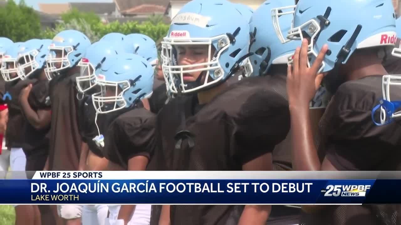 Dr. Joaquin Garcia football set to debut - YouTube
