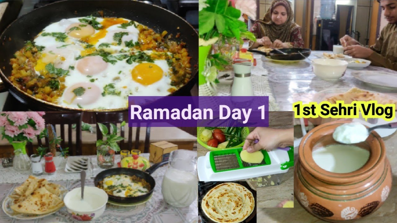 🌙1st Sehri Vlog First Sehri of Ramadan 2023- Ramadan Routine vlog🌙 ...