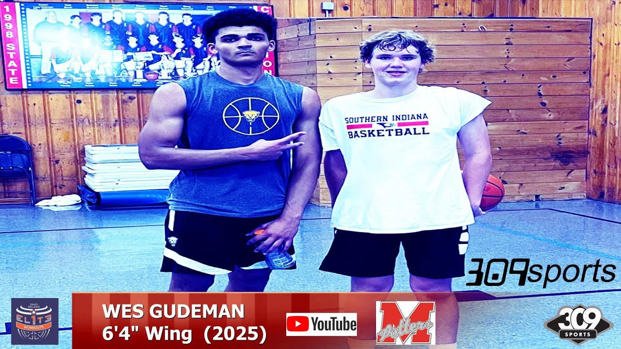 [ 309 Sports ] Wes Gudeman 6'4" Freshman Wing (2025) Skills Workout ...