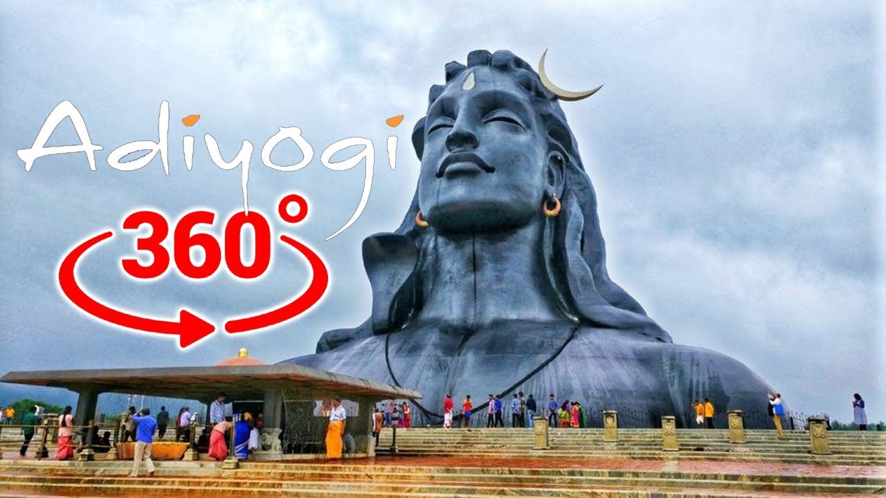 Adiyogi statue | 360 degree video HD | Isha Adiyogi | Coimbatore ...